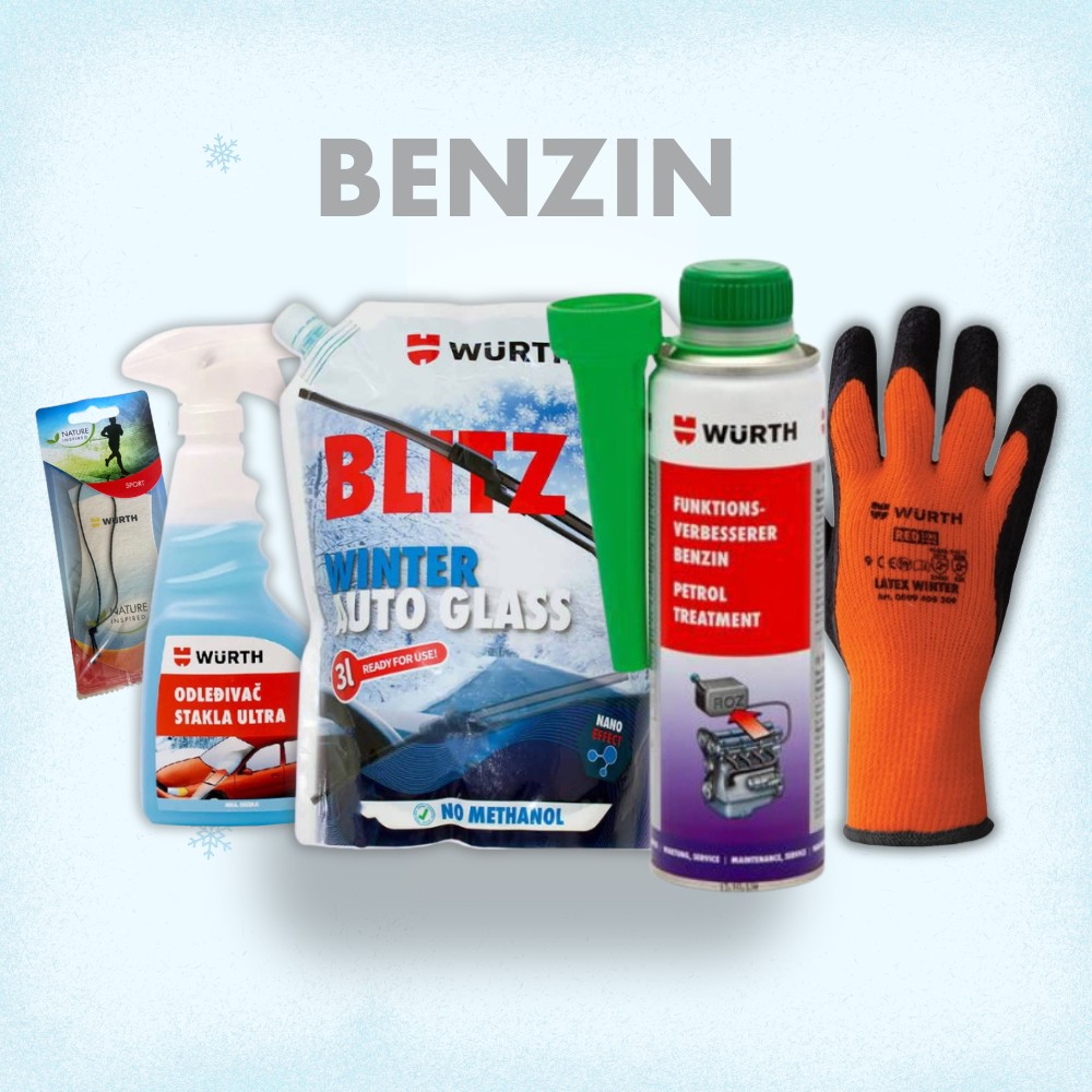 Wurth eShop | Zimski Auto Paket - Benzin